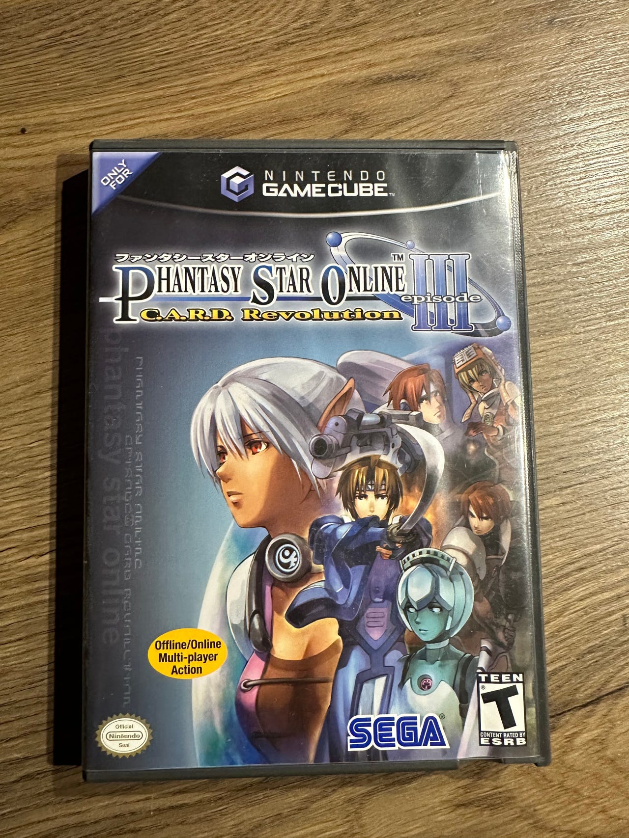 Phantasy Star Online Episode III: C.A.R.D. Nintendo Gamecube NTSC | FINN torget