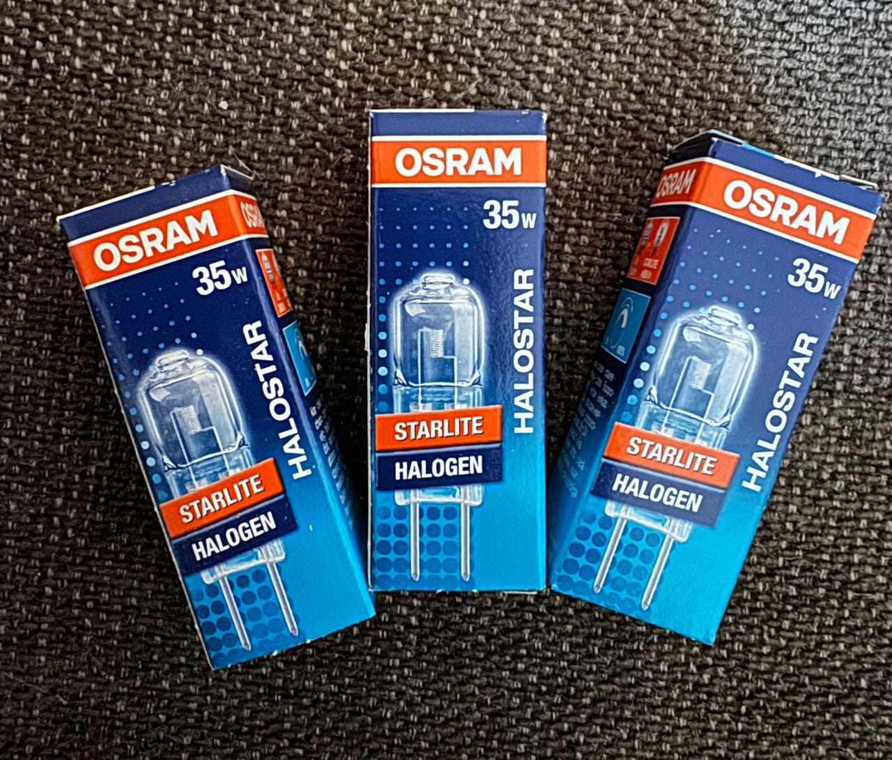 Osram Halostar Starlite Halogenpærer 35W -31 stk selges samlet kr 300 ...