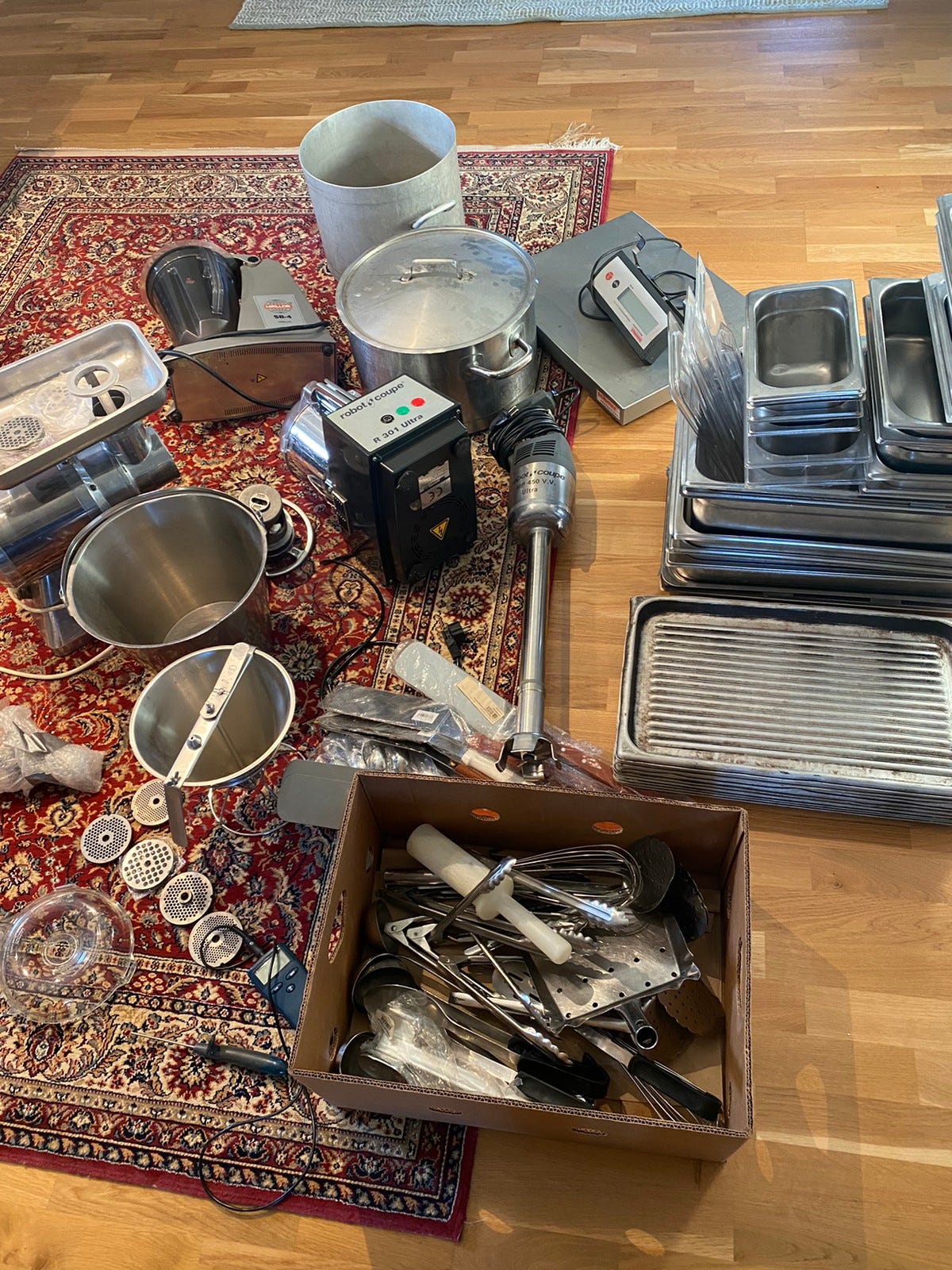 Selger alt samlet til god pris / Robot Coupe / hallde sb 4 | FINN-torget