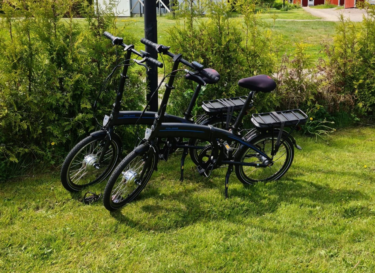 2 stk sammenleggbare elsykler selges | FINN-torget