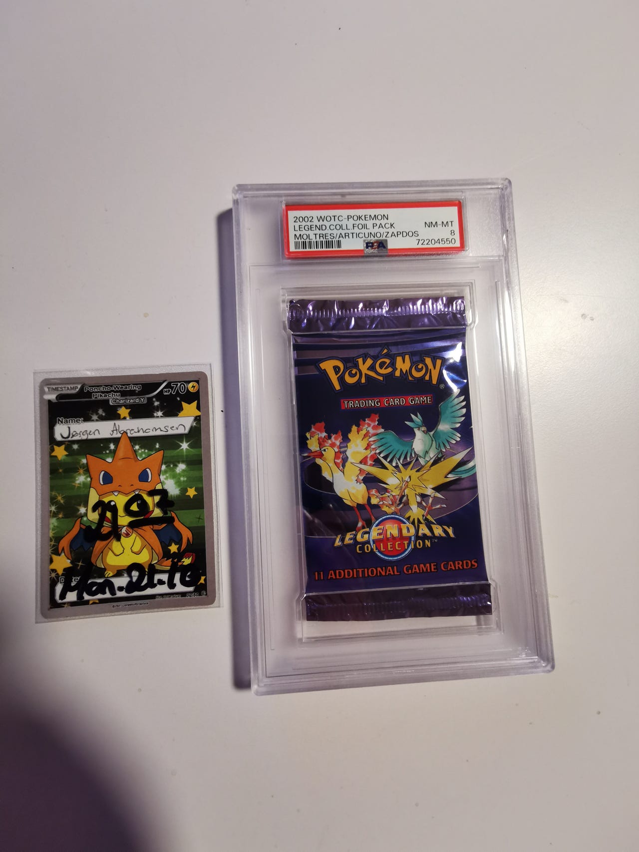 Pokemon. Legendary Collection Booster Pack. PSA8. | FINN-torget