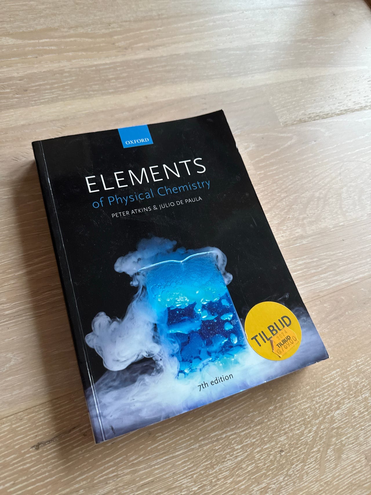 Atkins Elements of physical chemistry | FINN torget