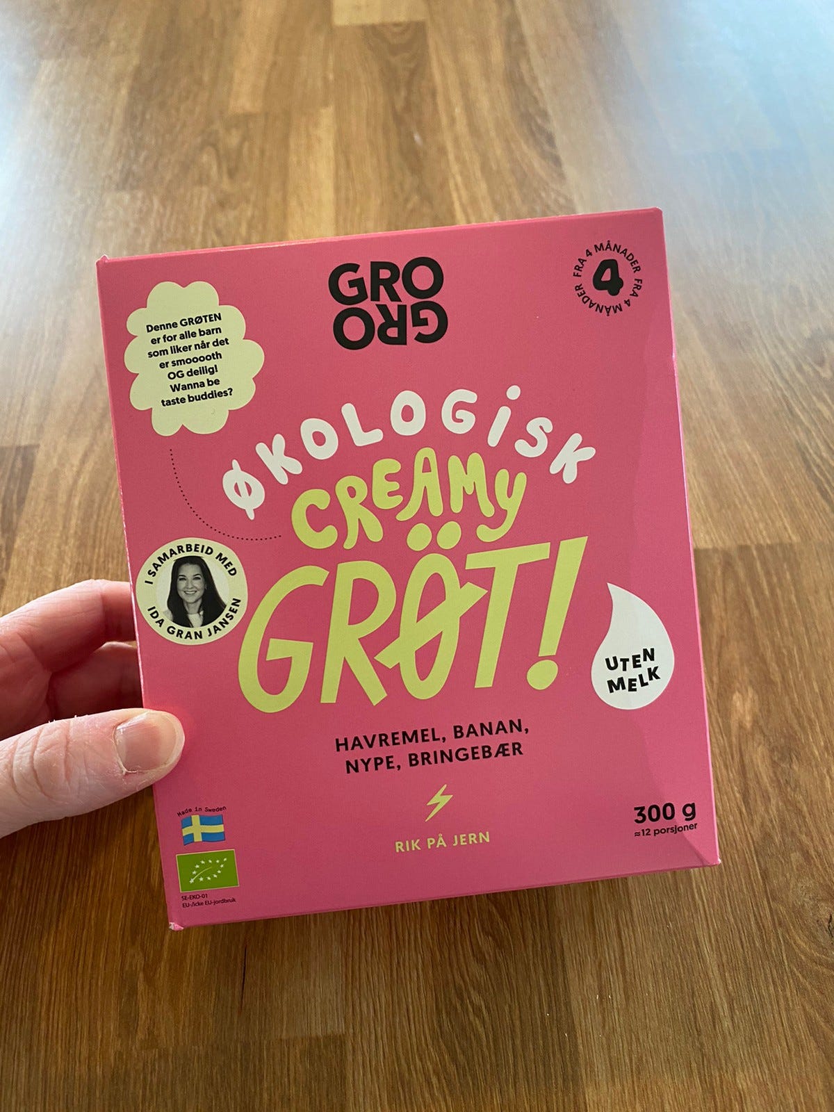 GroGro grøtpulver selges (9stk) | FINN torget