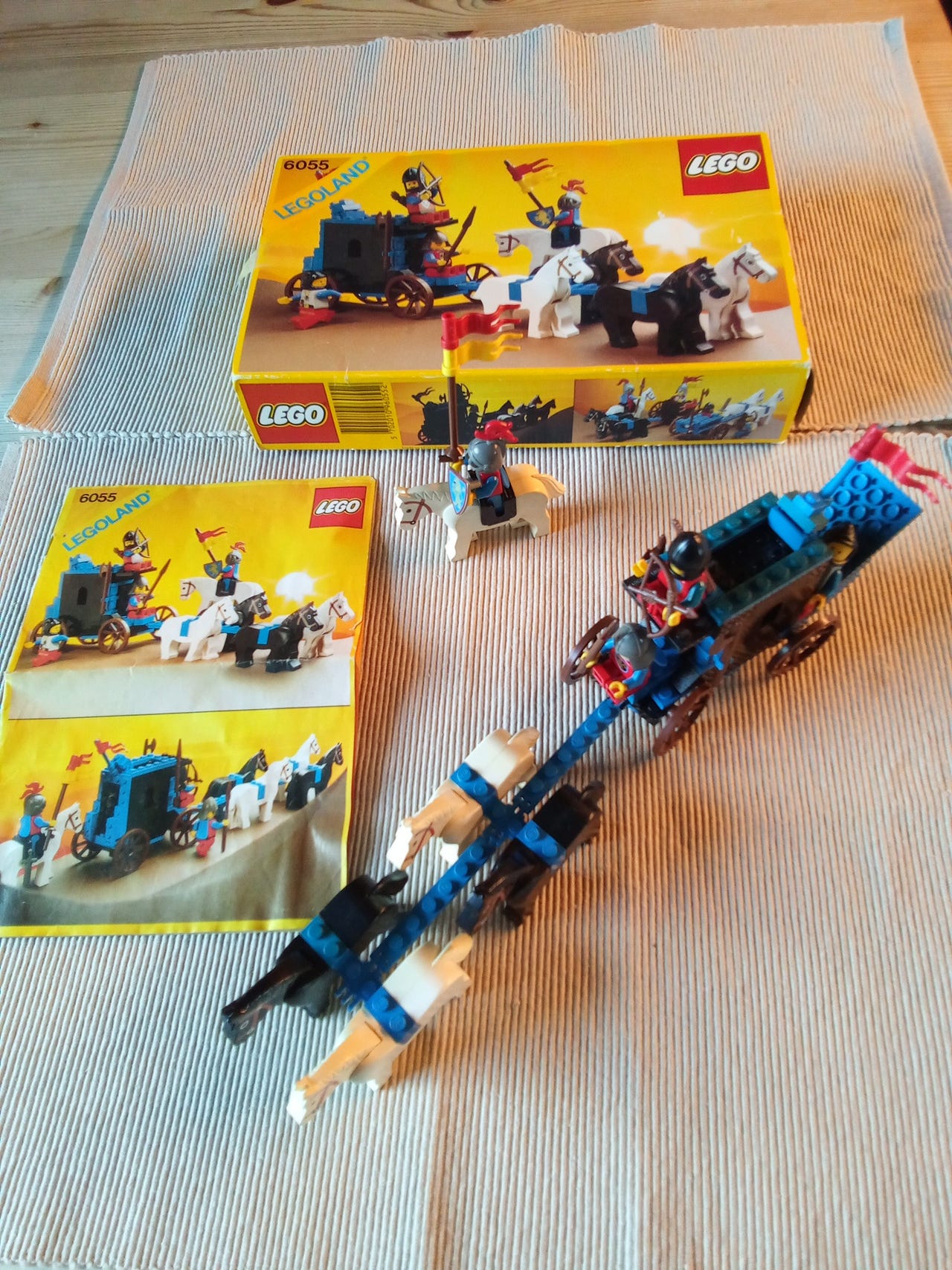 VINTAGE LEGO 6055, 1985, Castle Lion Knights., selges | FINN-torget