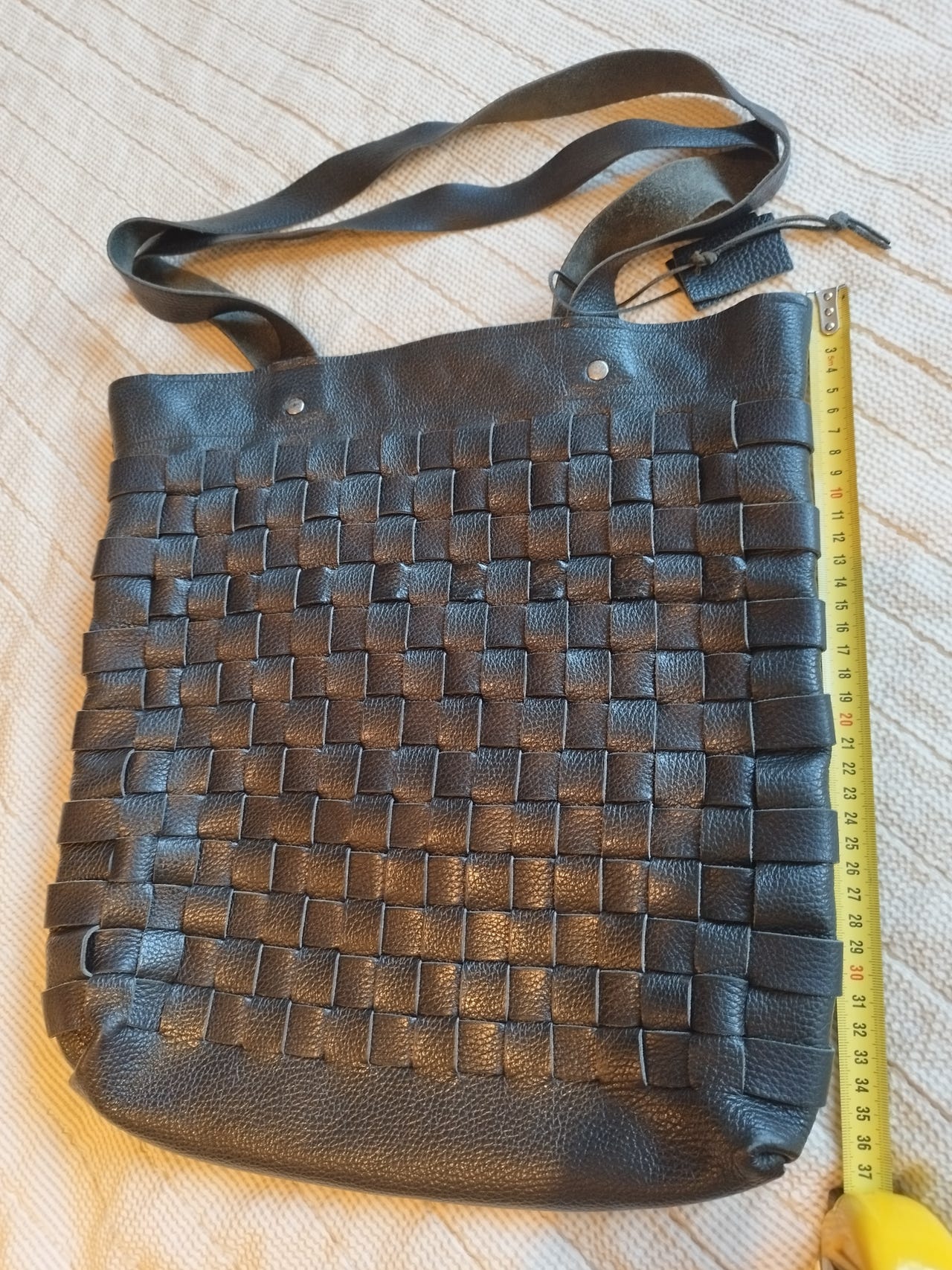 Flettet Skinn Shopper Veske | FINN torget