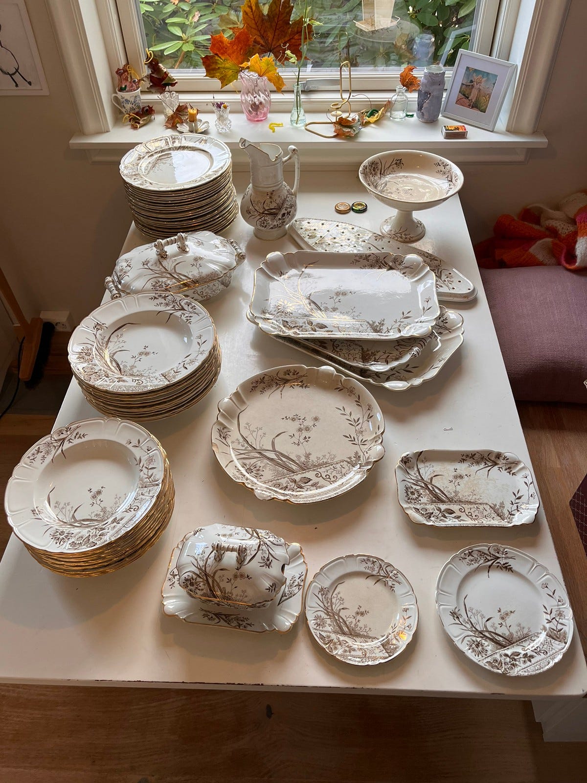 Stort Gustavsberg service -RESERVERT | FINN-torget