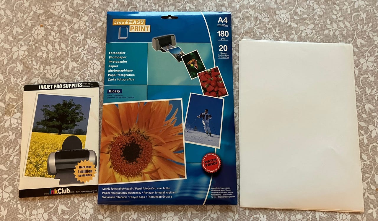 Lot med fotopapir til printer | FINN-torget