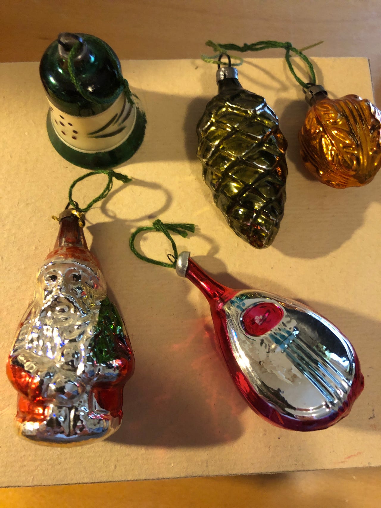 5 gamle julekuler antikk / retro / vintage | FINN-torget