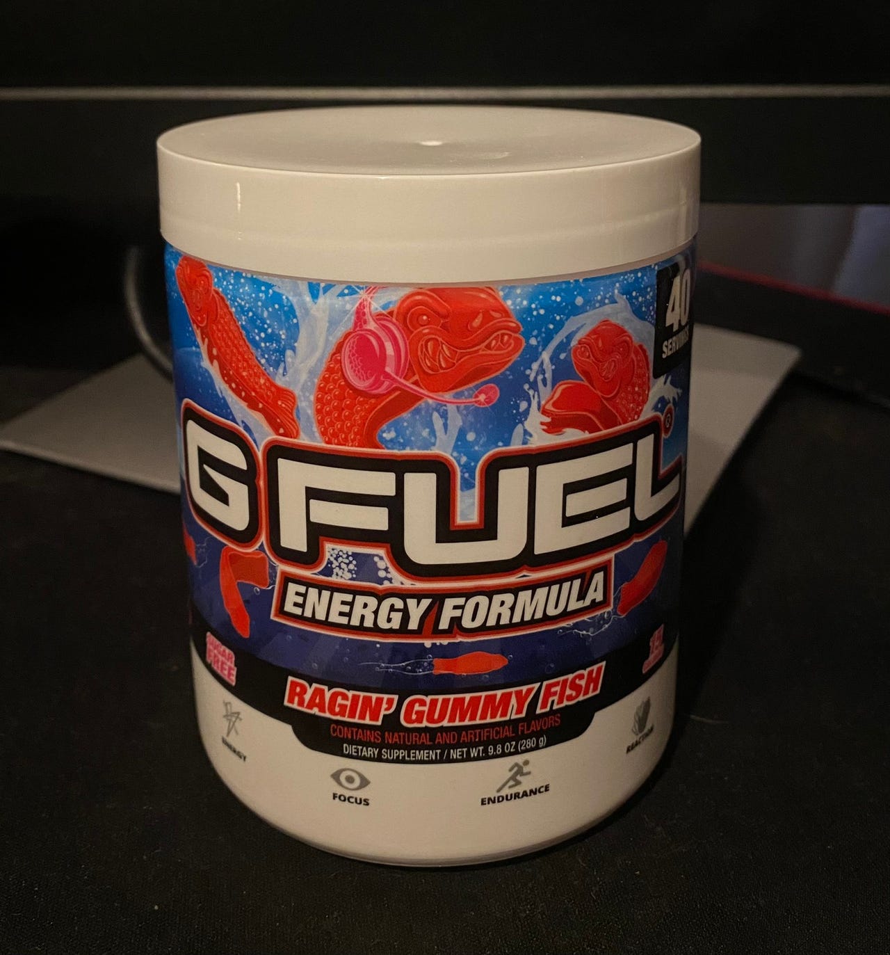 GFUEL - Ragin Gummy Fish | FINN torget