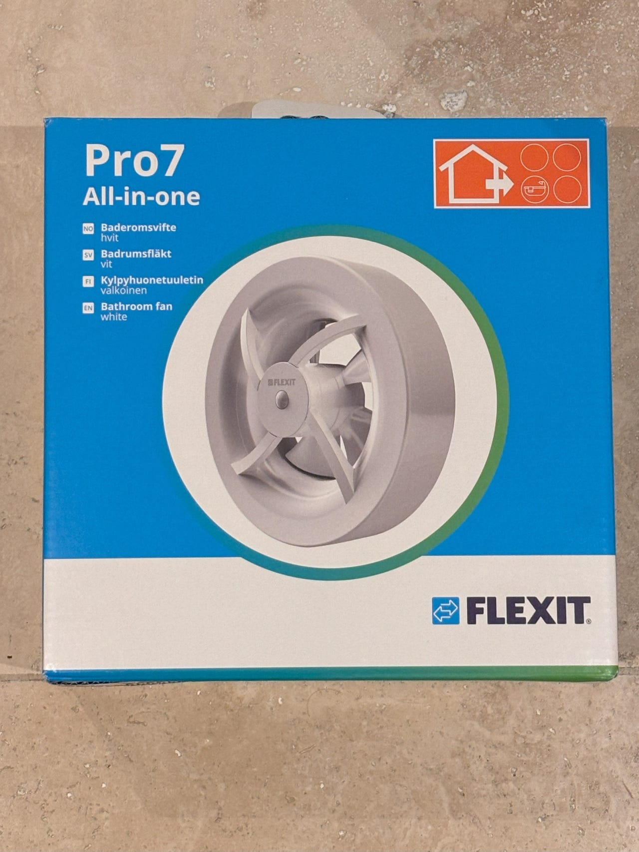 Flexit Baderomsvifte Pro7 All-in-one | FINN torget