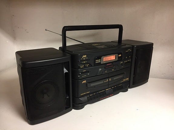 JVC PC-X130 stereo/ kassettspiller | FINN-torget