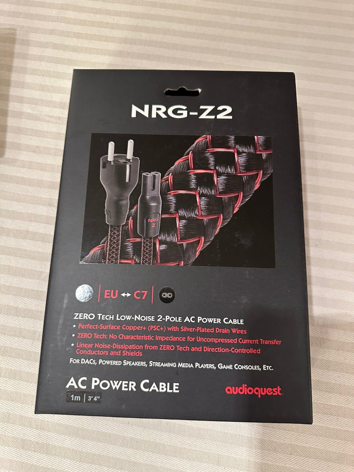 AudioQuest NRG Z2 Power Cable | FINN torget