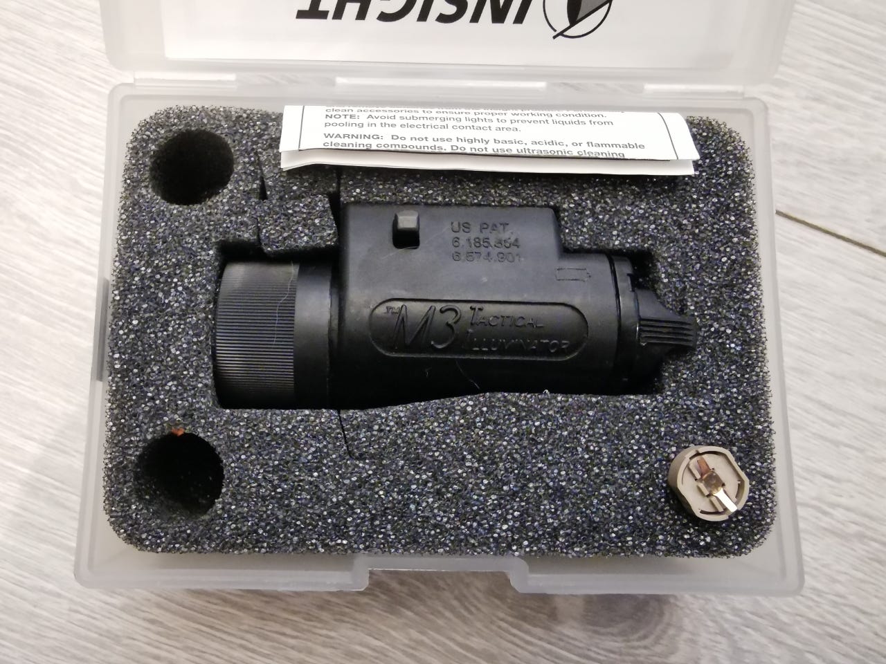 Insight M3 taktisk lykt selges | FINN-torget