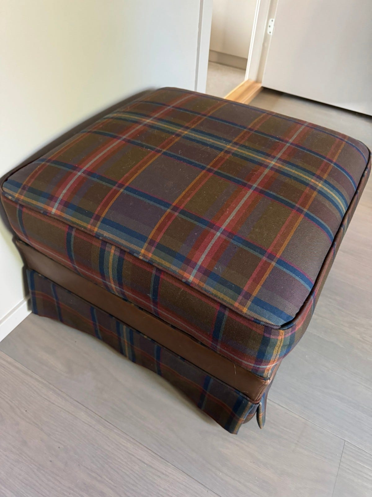 Puff med Mulberry stoff | FINN torget