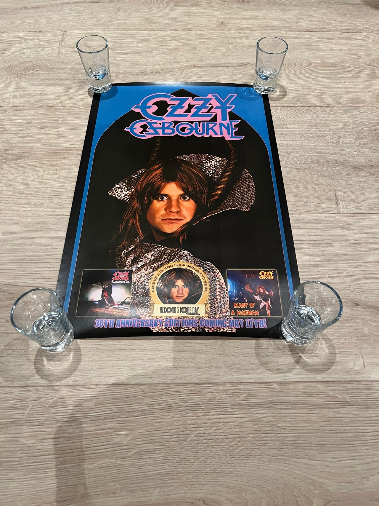 Ozzy Osbourne RSD promo plakat 2011 | FINN-torget