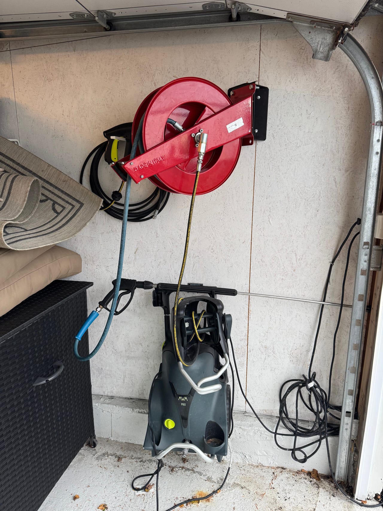 Ava p80 høytrykkspyler med slangetrommel og Nilfisk Proff | FINN torget