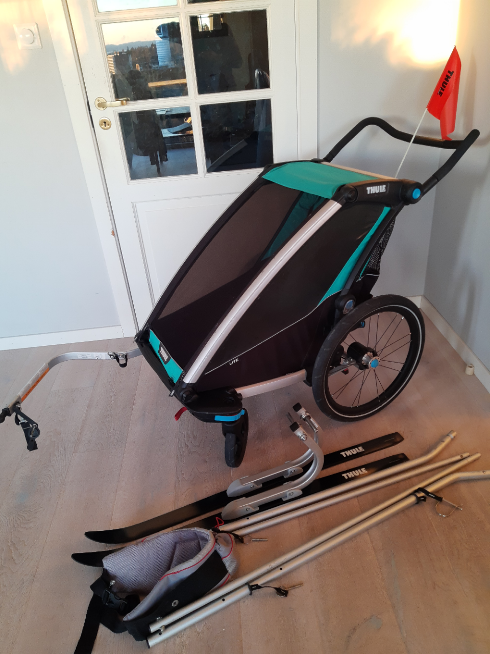 Thule Chariot Lite sykkelvogn/pulk en-seter | FINN-torget