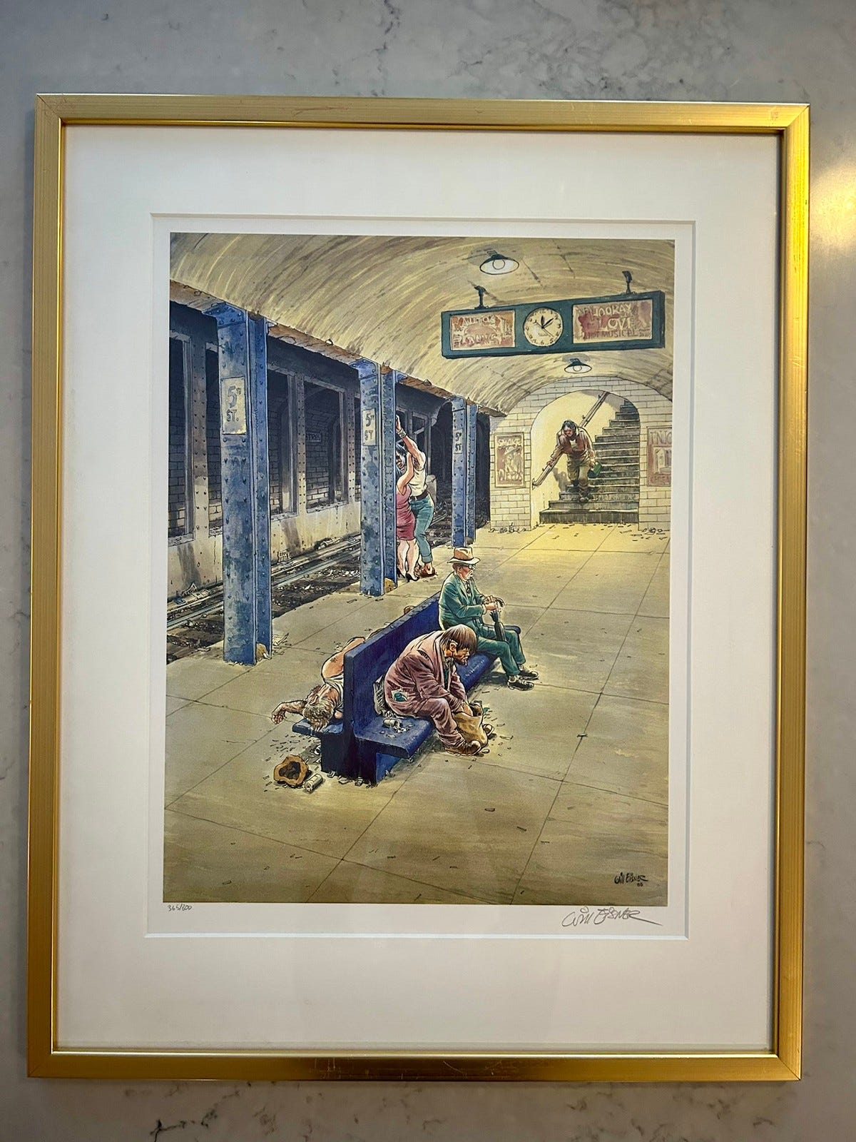 Will Eisner-litografi; signert og nummerert | FINN torget