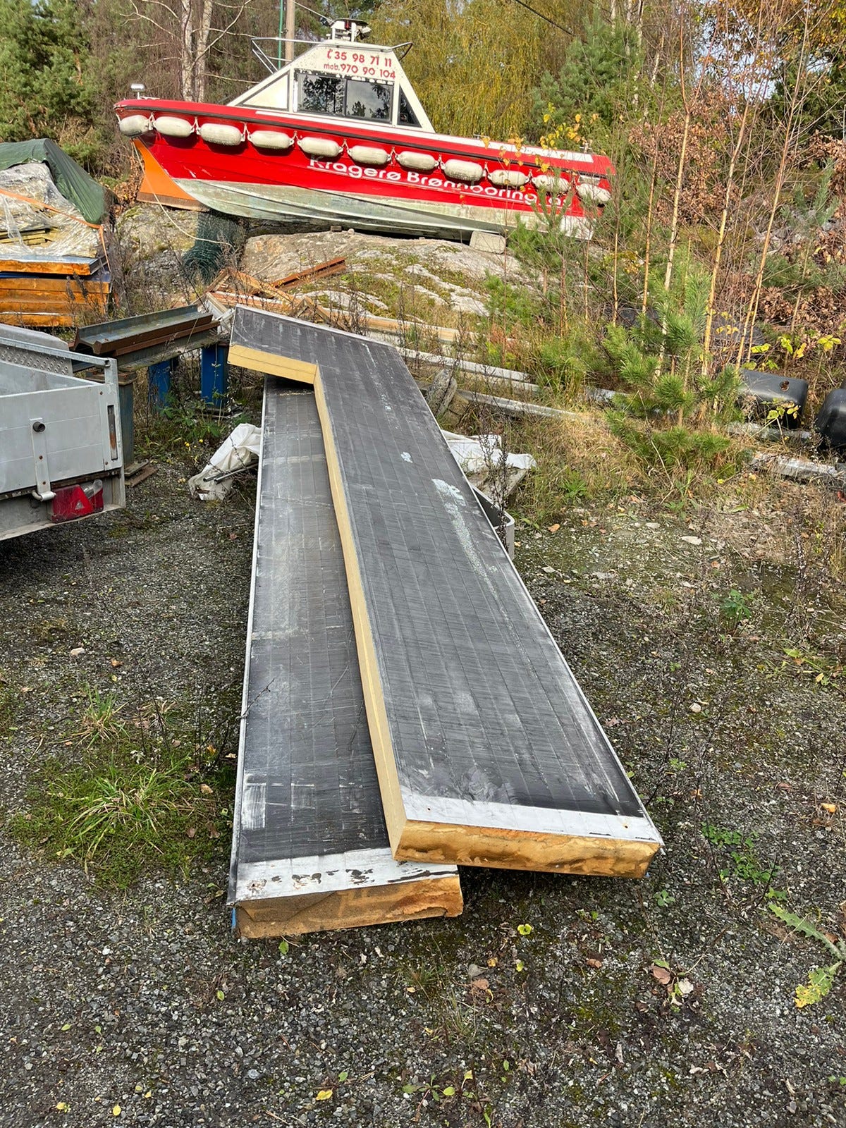 Vegg elementer, tak last plater og isolasjon gies vekk | FINN-torget