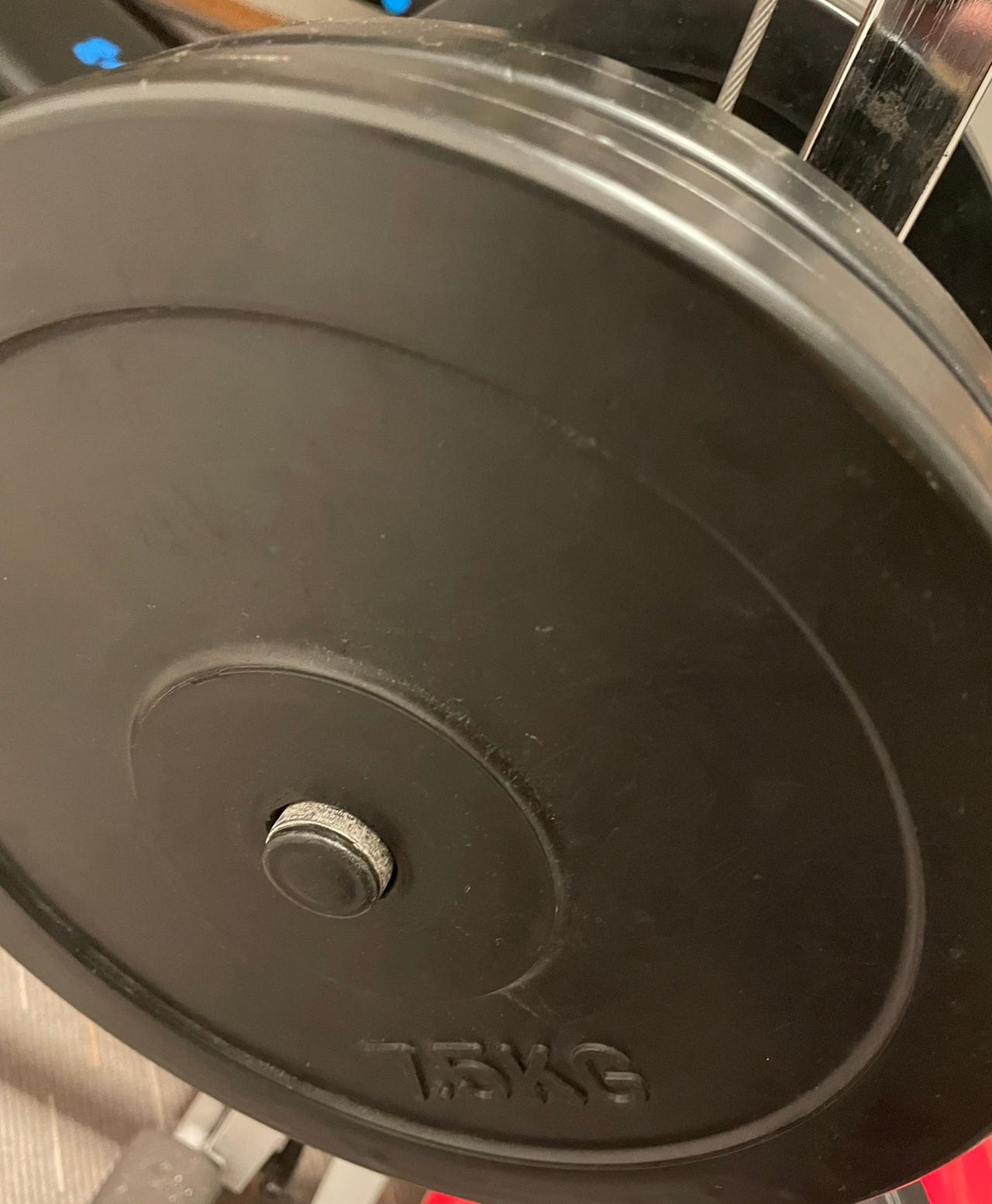 30kg med gummierte vektskiver 4x7,5 | FINN torget