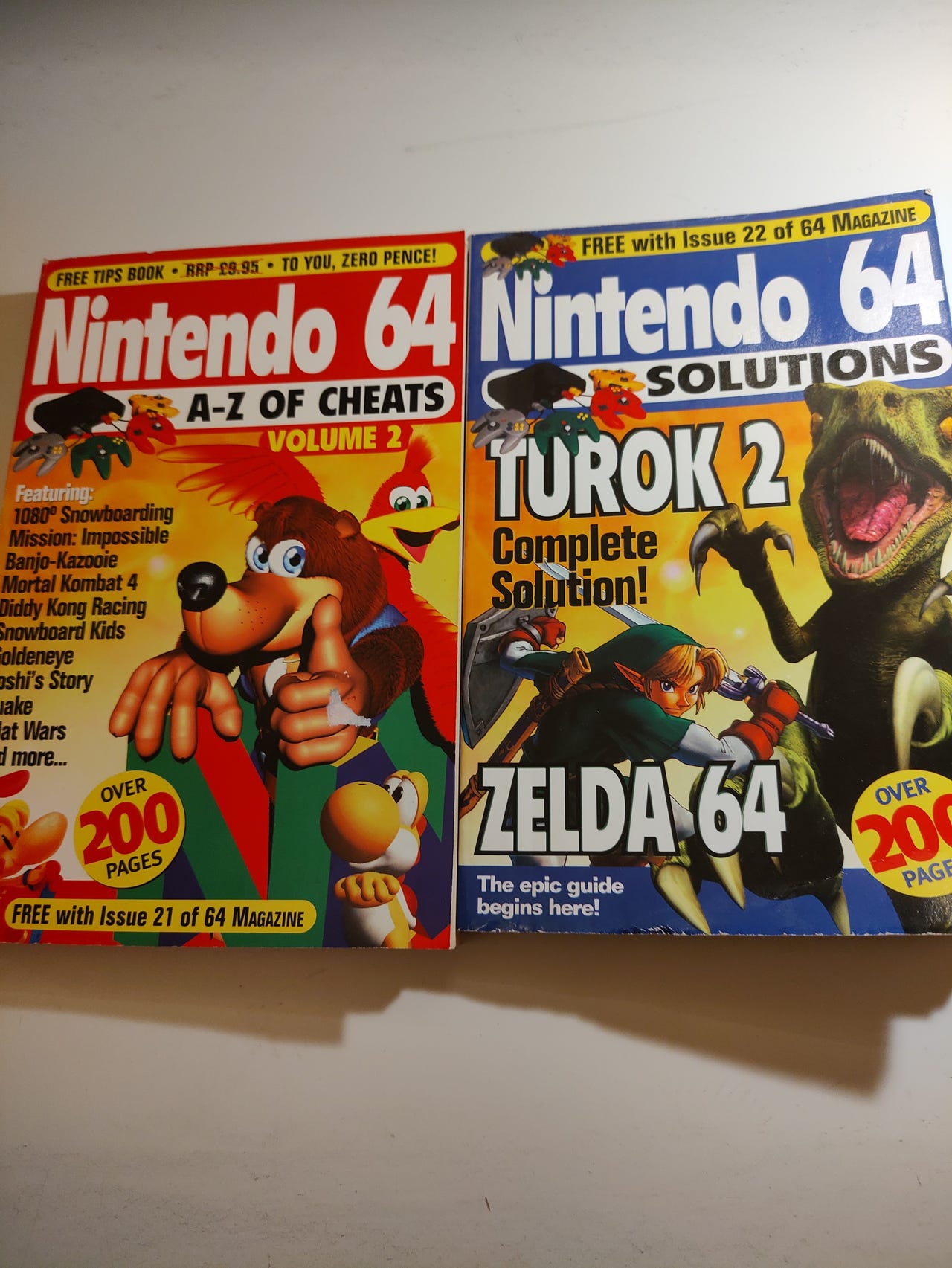 Nintendo 64 cheats & solutions 200 + 200 sider bøker | FINN torget