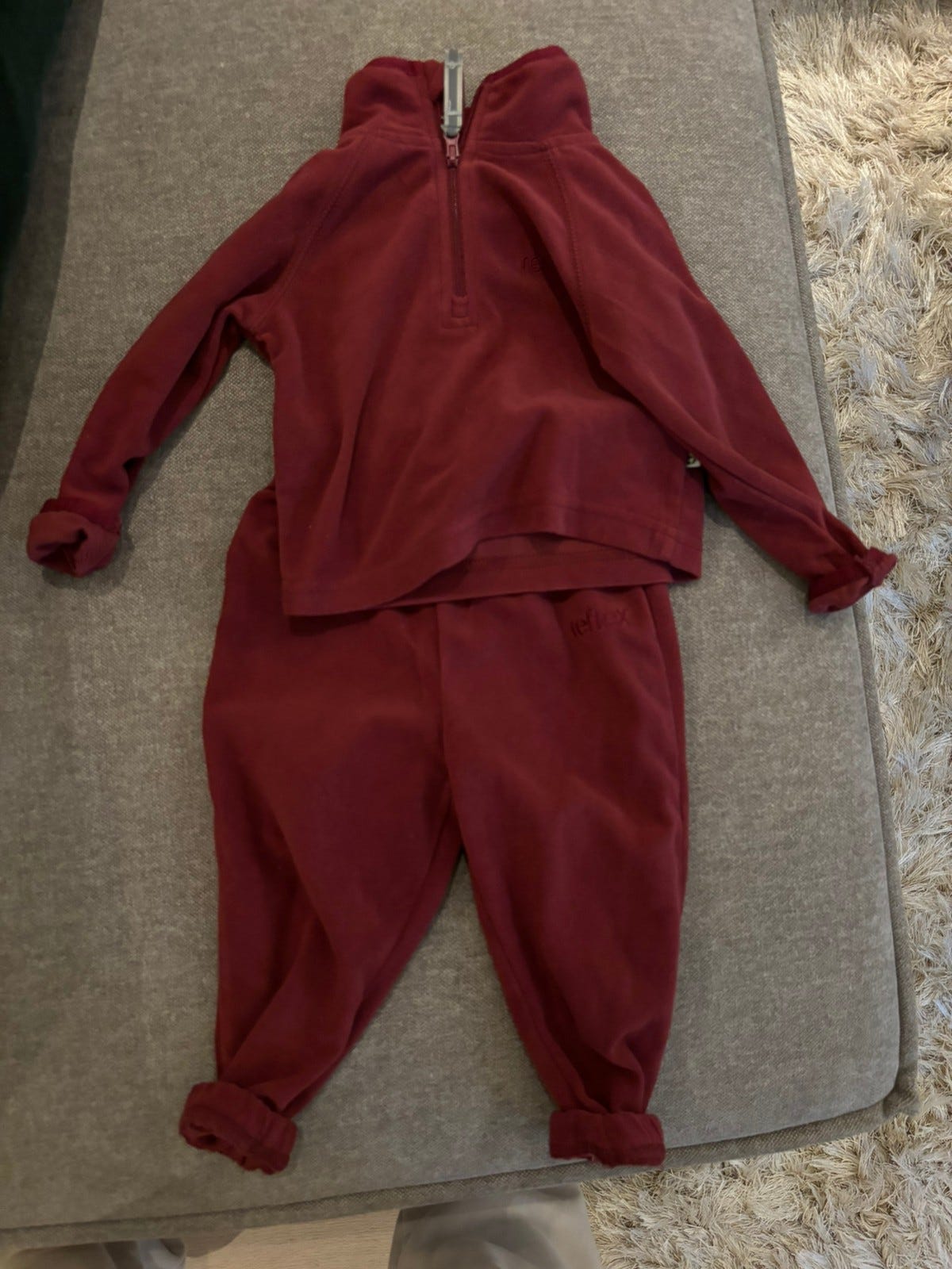 Pent brukt fleece-sett str. 74 | FINN-torget