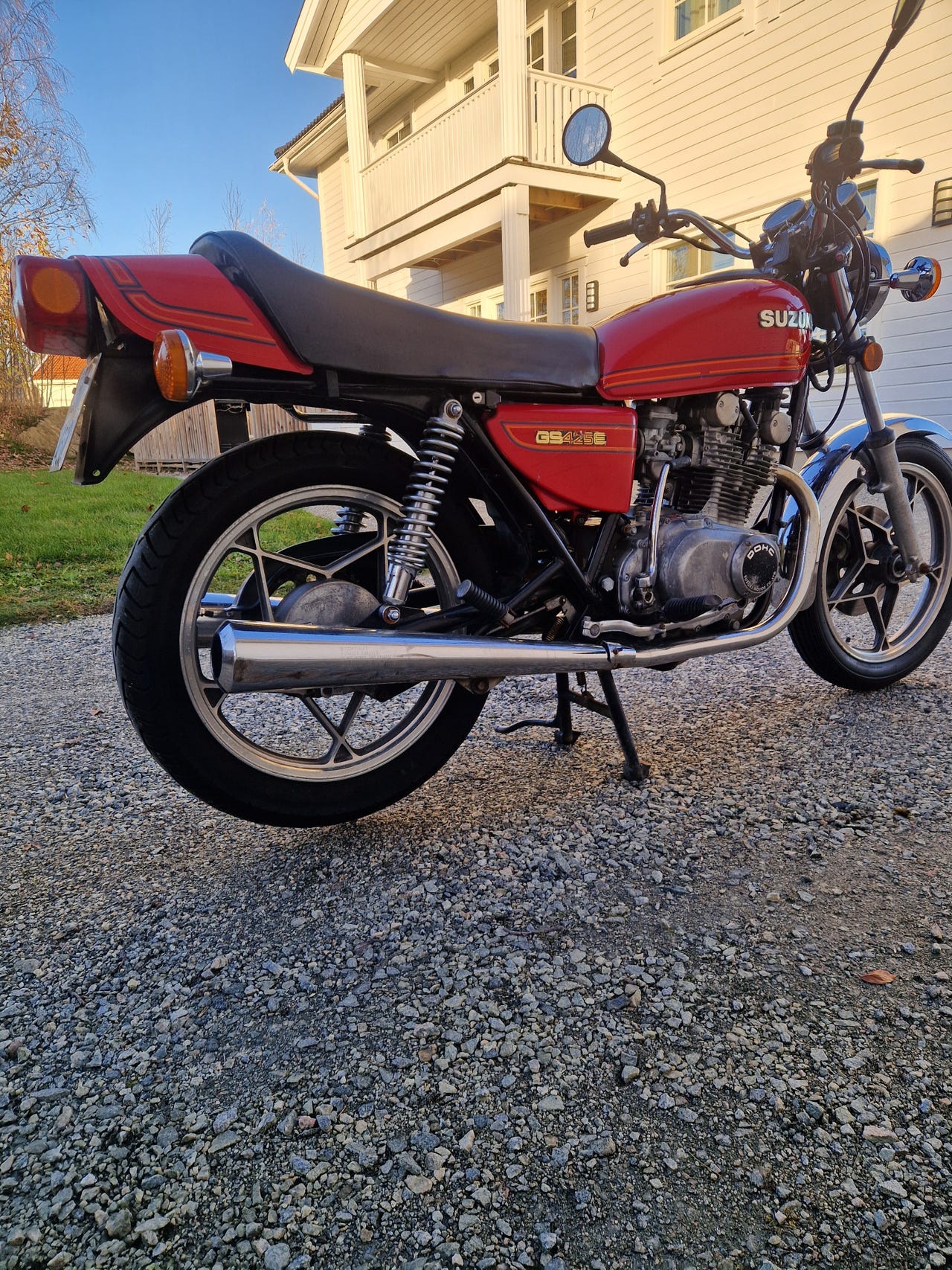 Til salgs: Suzuki GS425E - 1980 - 425 ccm - Classic/Nakne | FINN.no