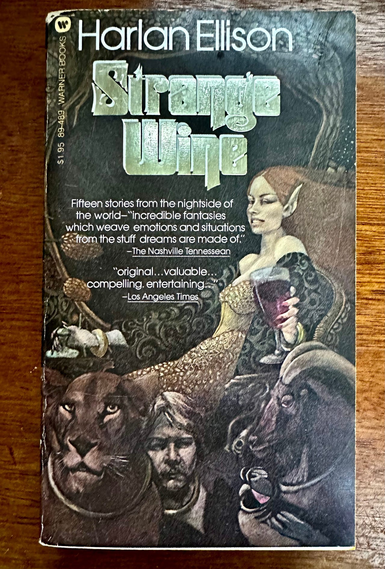 Strange Wine by Harlan Ellison. Vintage FANTASY | FINN-torget