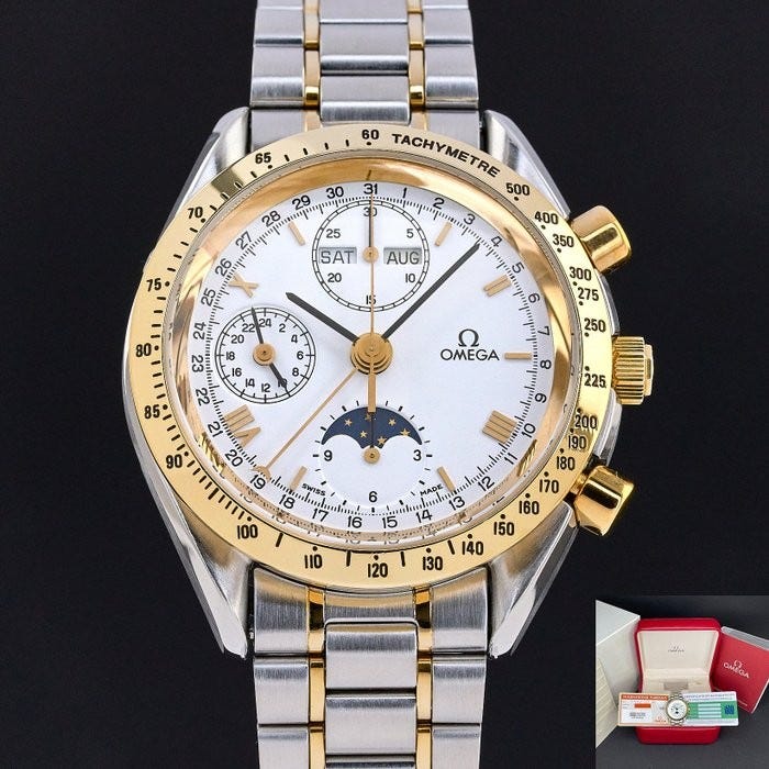Omega - Speedmaster Professional Moonwatch Moonphase - 3336.20 - Unisex ...