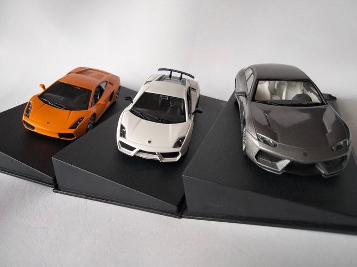 Lamborghini Collection - Official Product 1:43 - Modell sportsbil (3 ...
