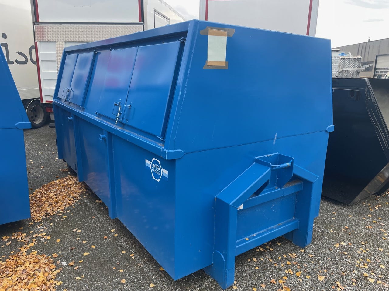 10m2 lukket container - kombilift | FINN-torget