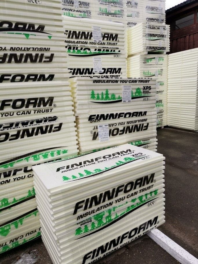 Isolasjon XPS 250 Isopor/Trykkfast isolasjon - Styrofoam EKSTREMT ...