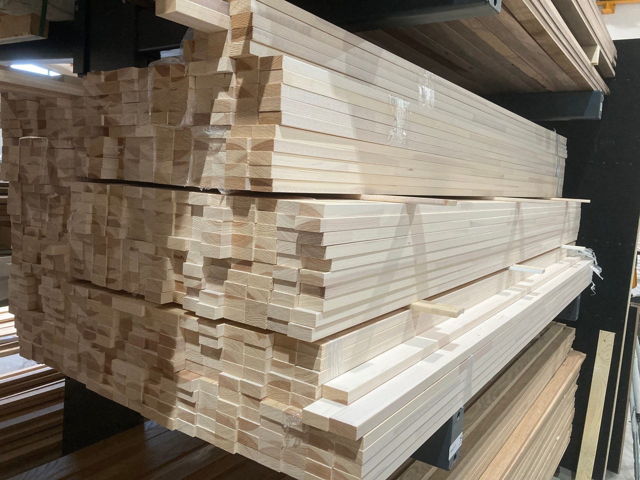 21x45 Furu kvistfri spile, hvitlasert - PÅ LAGER ! | FINN-torget