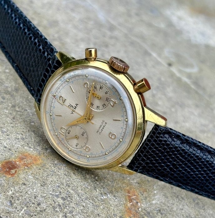 Yema - Chronograph - Valjoux 92 - Herre - 1960-1969 | FINN-torget