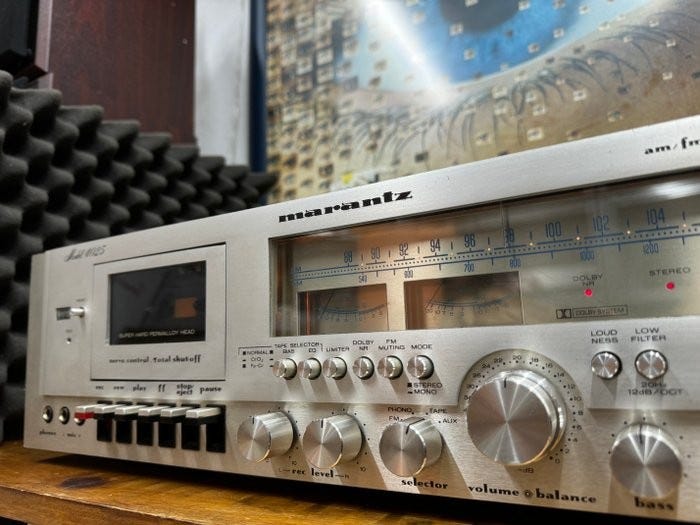 Marantz - 4025 - kassettspiller - Faststoff stereomottaker | FINN-torget