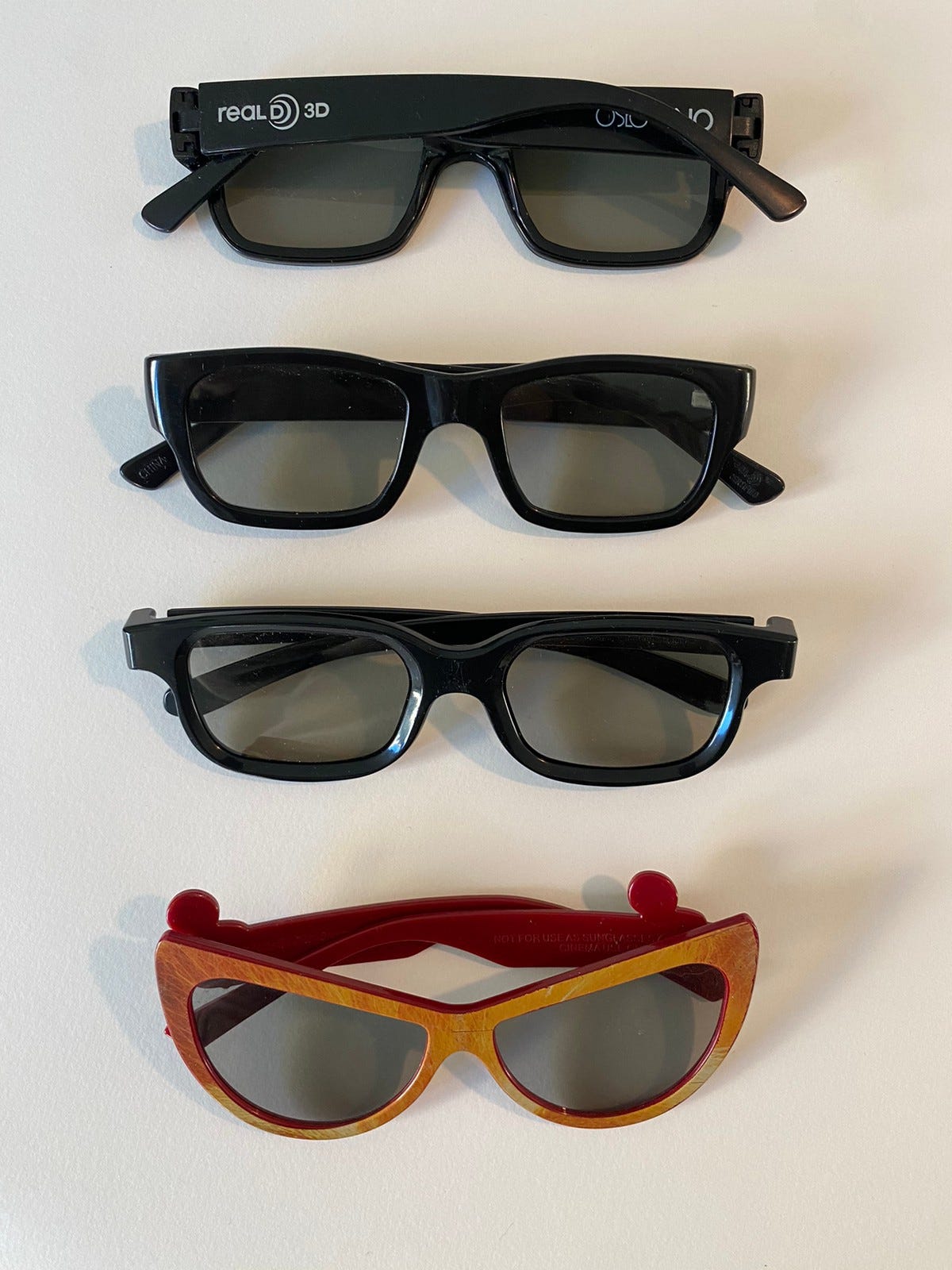 3D kino briller, 30,- pr stk | FINN-torget