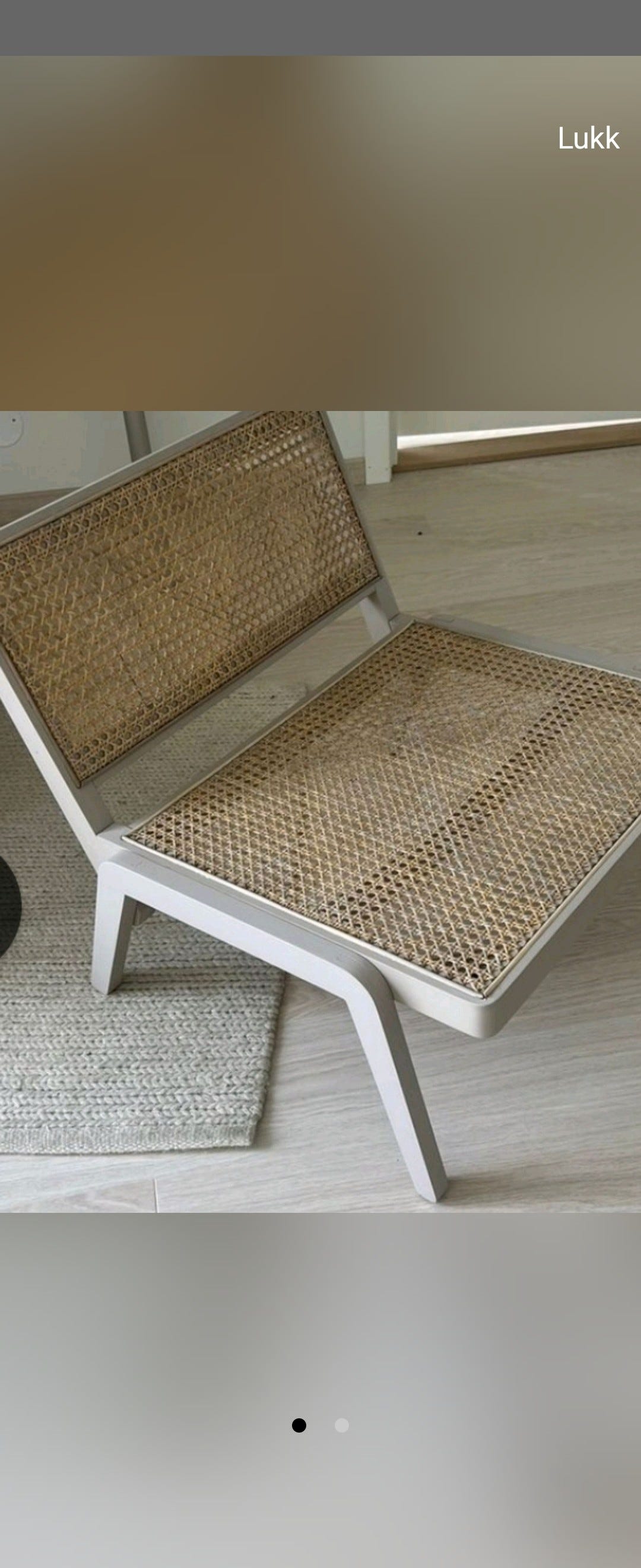 Rotting lounge stol | FINN torget