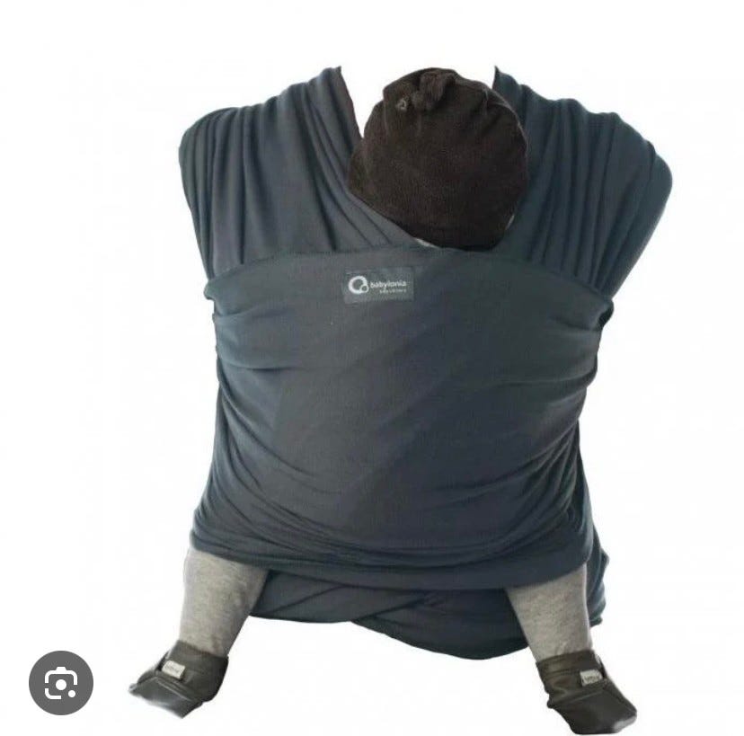 Babylonia tricot slen organic bæresjal | FINN torget