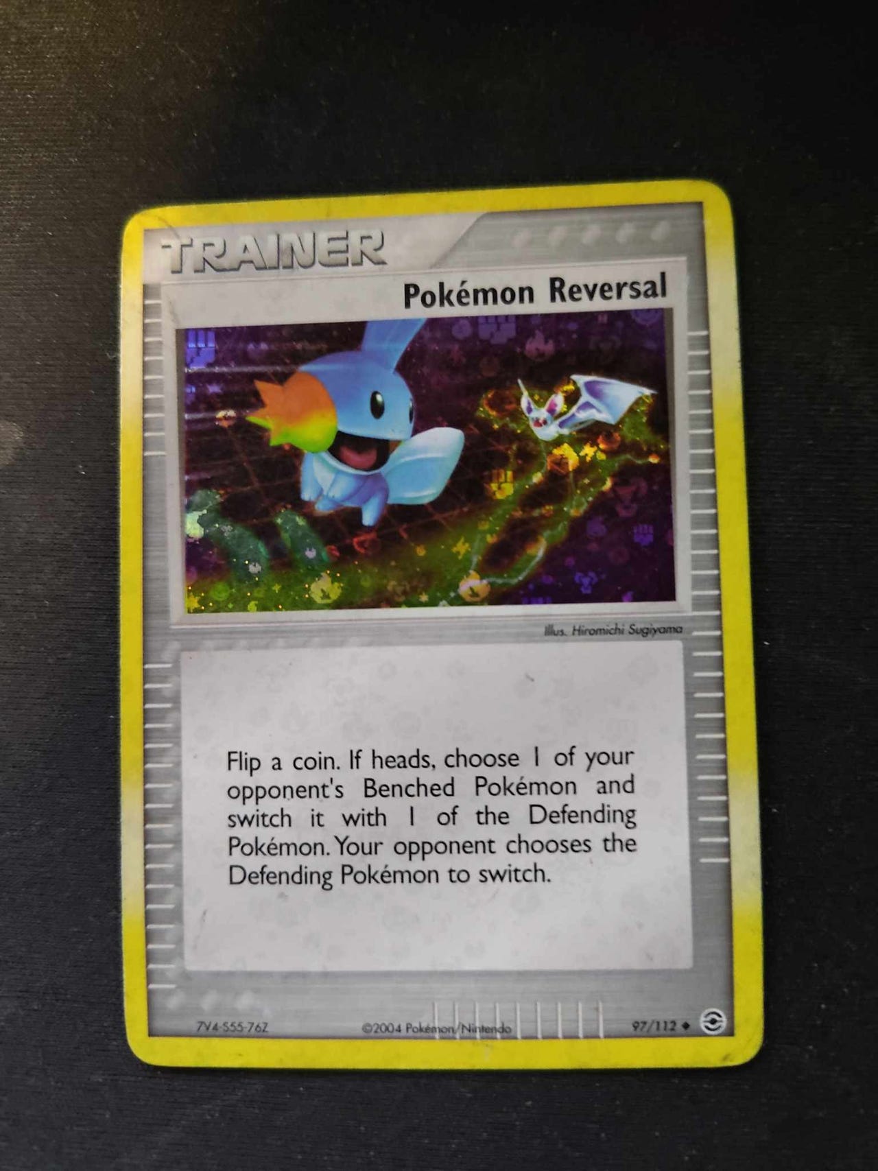 Pokemon reversal (reverse holo) 97/112 - fire red & leaf green | FINN ...