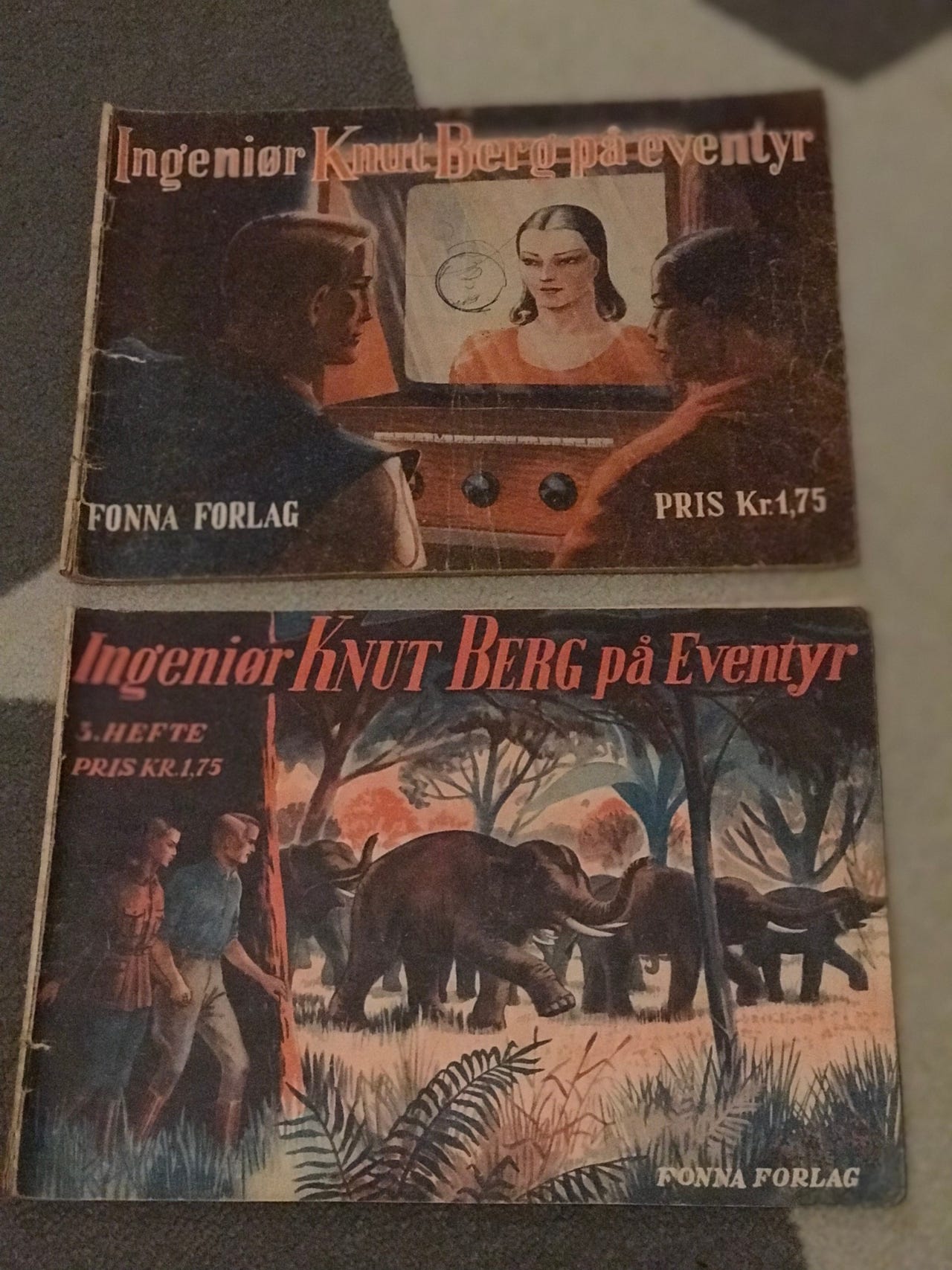 Ingeniør Knut Berg hefte 2,3,4,10,16,18 | FINN torget