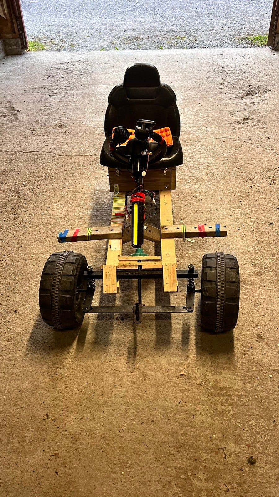 Trehjuling for Barn, med sparkesykkel motor! Super gøy prosjekt! | FINN ...