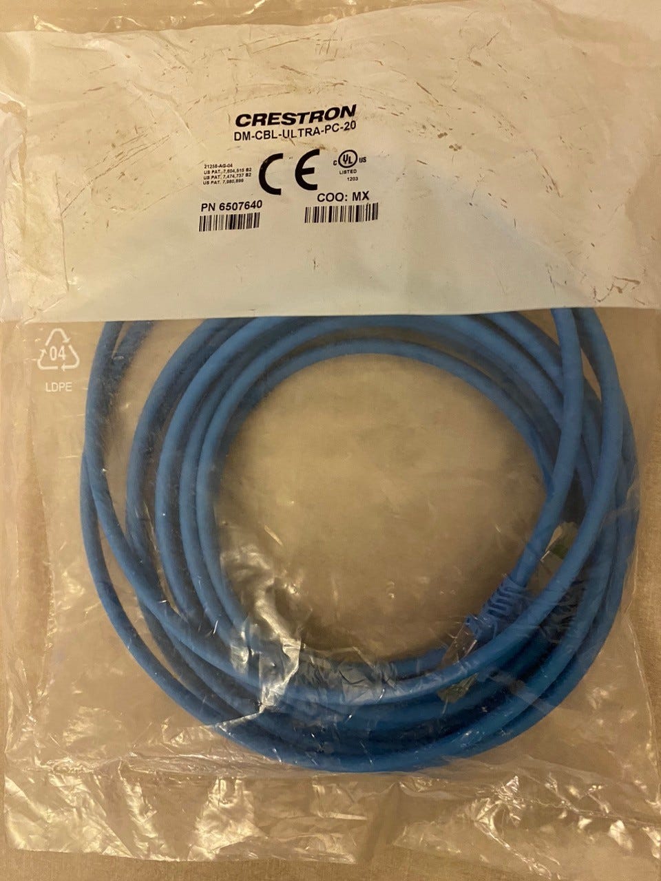 CRESTRON DM-CBL-ULTRA-PC-20 | FINN-torget