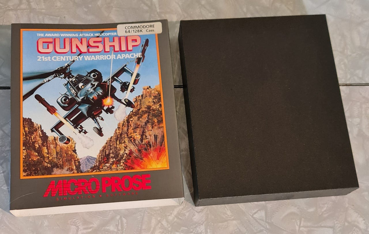 Gunship – klassisk helikoptersimulator fra Microprose for Commodore 64 ...