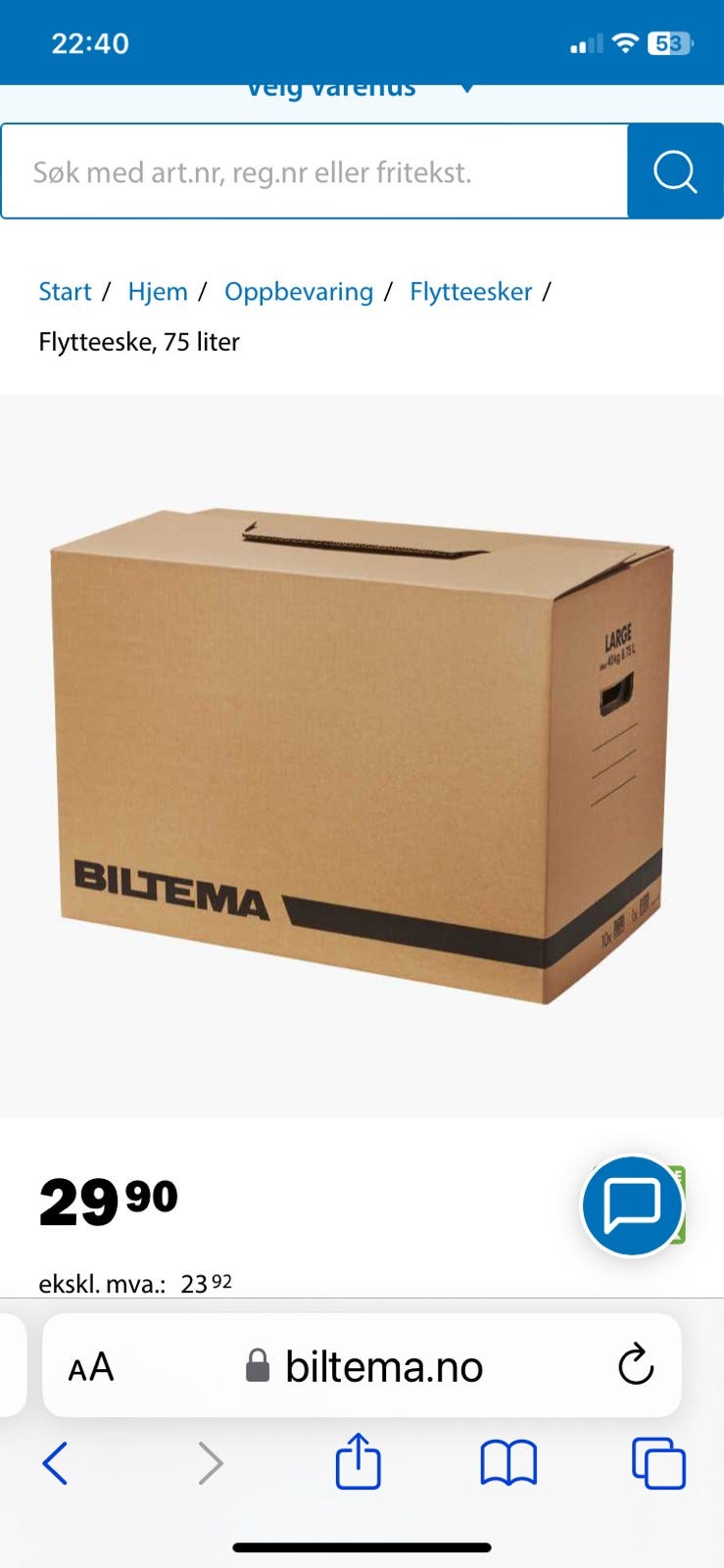 Biltema flytte esker - Nye!! | FINN torget