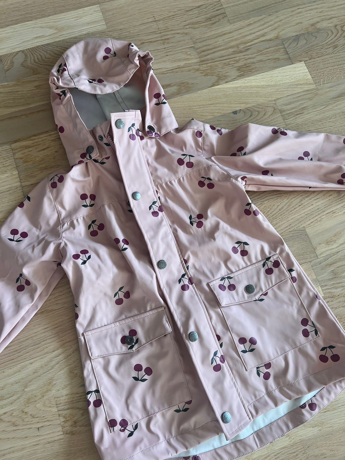 Kuling regnfrakk 98/104 pink cherry | FINN-torget