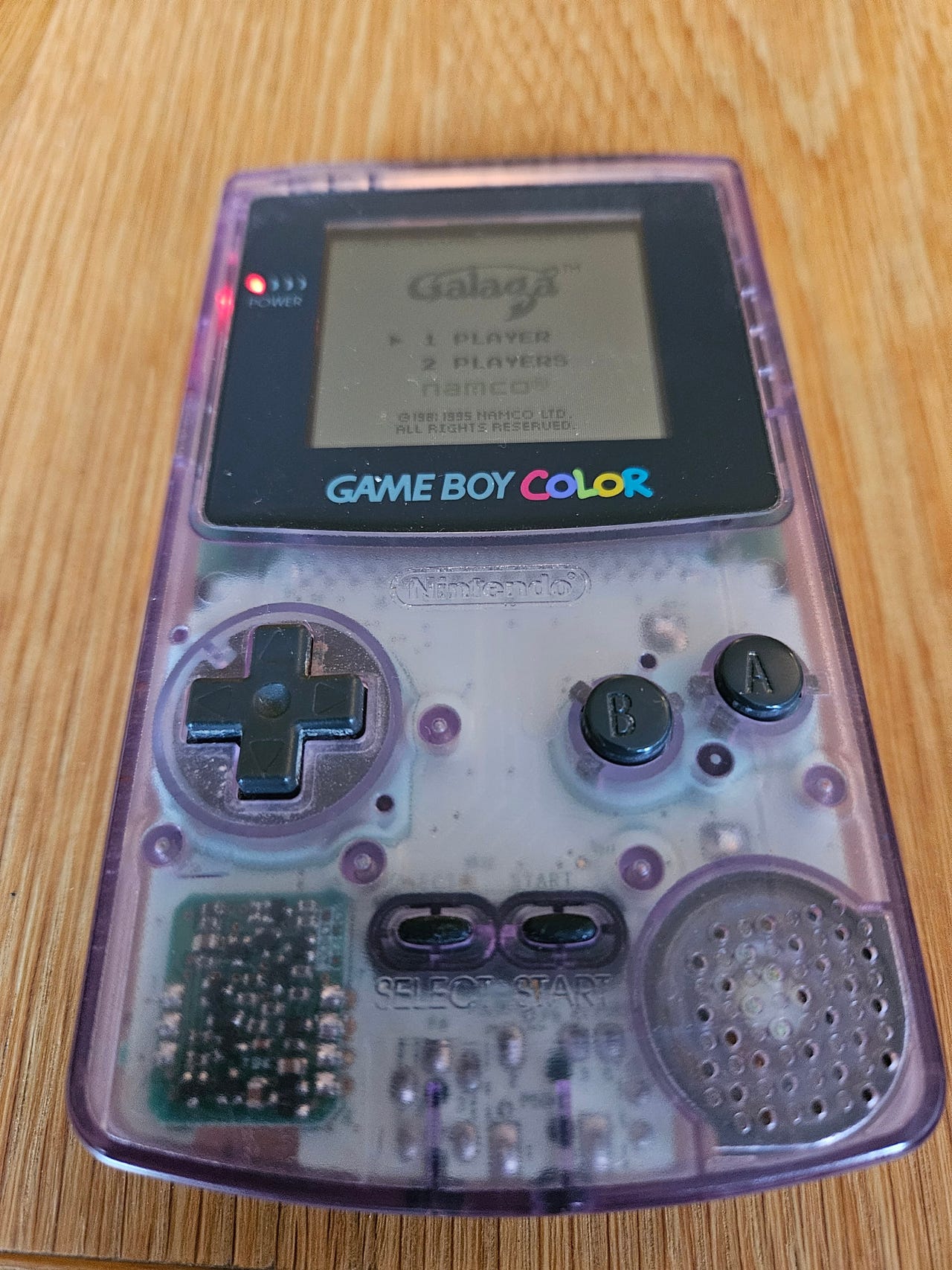 Game Boy COLOR Clear Atomic Purple | FINN torget