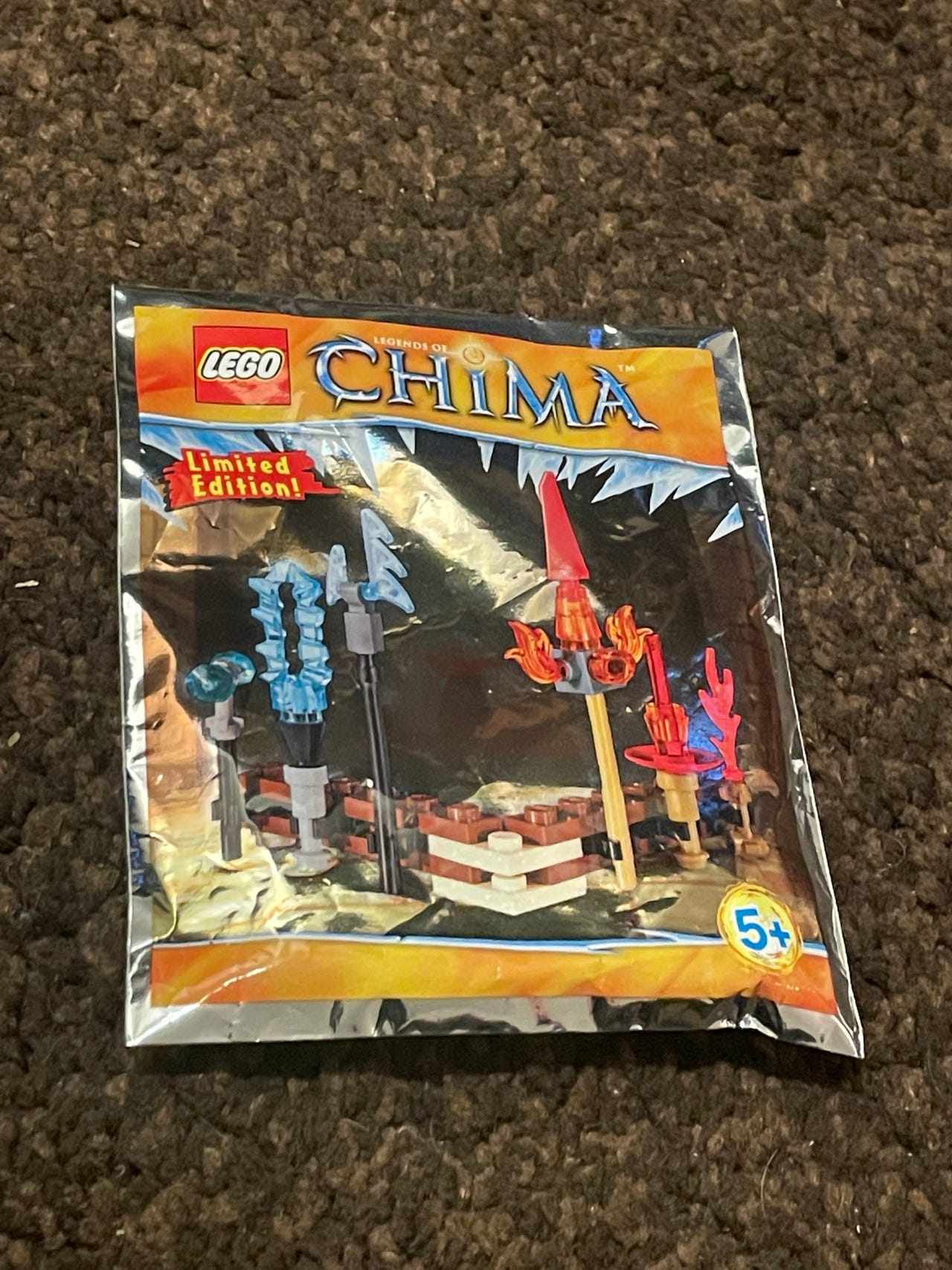 Lego LOC391504 Legends of Chima – Fire and Ice Weapons foil pack | FINN ...