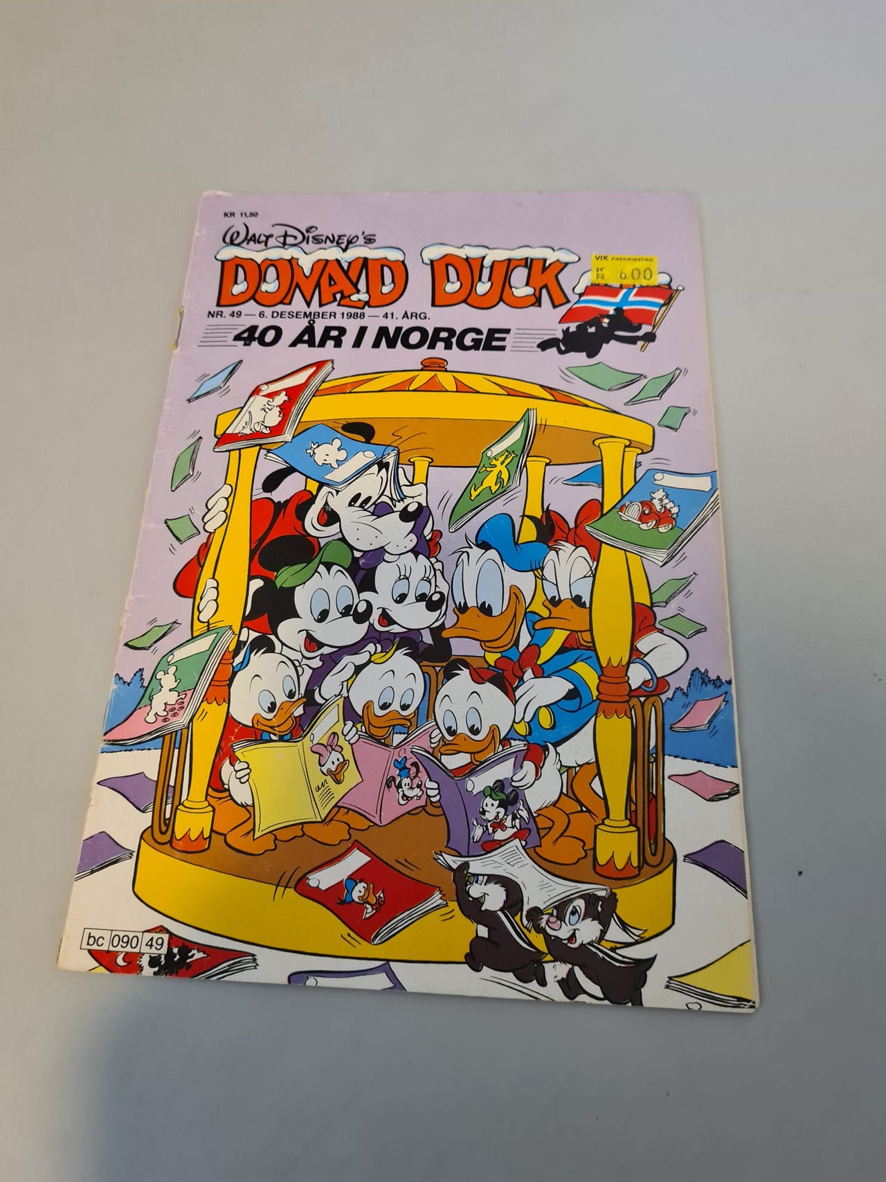 Walt Disney Donald Duck, 40 år i Norge, nr. 49 - 6. Desember - 41 ...