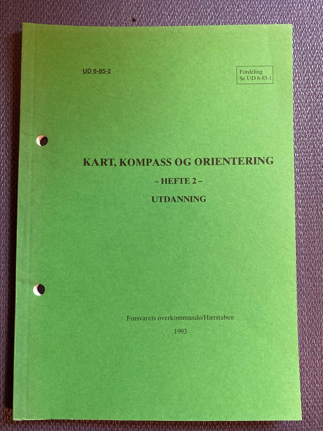 UD 6-85-2 Kart, kompass og orientering | FINN-torget