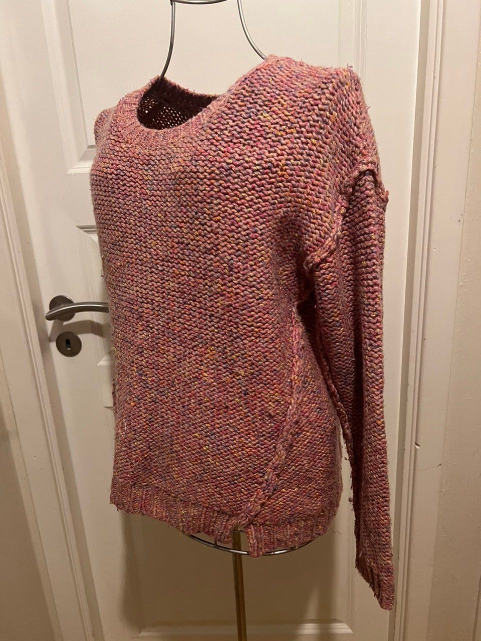 Designers Remix design, rosa genser i ull & silke | FINN-torget